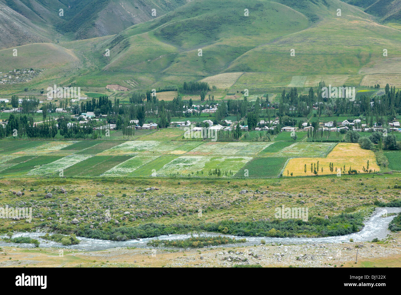 Kyrgyzstan village house hi-res stock photography and images - Alamy