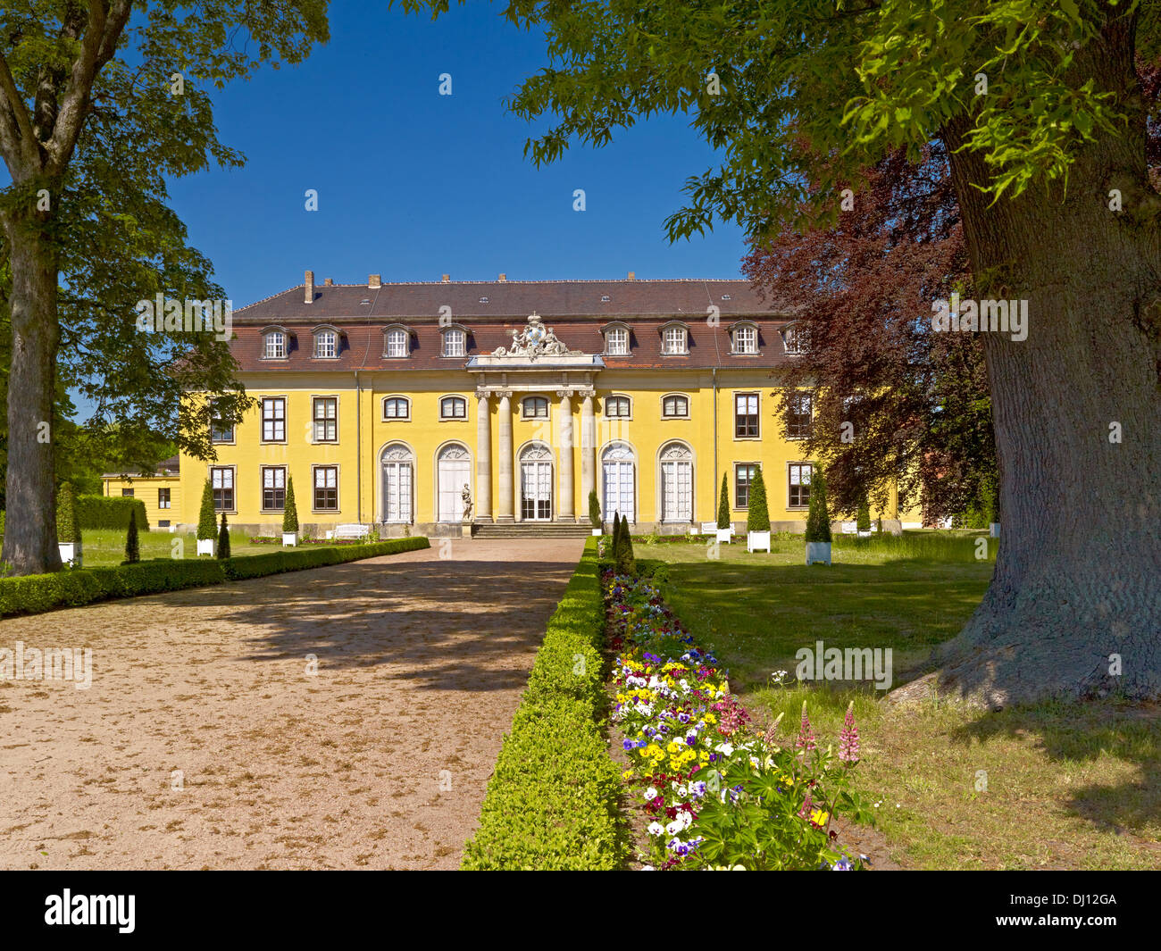 Mosigkau Castle, Dessau, Saxony-Anhalt, Germany Stock Photo - Alamy