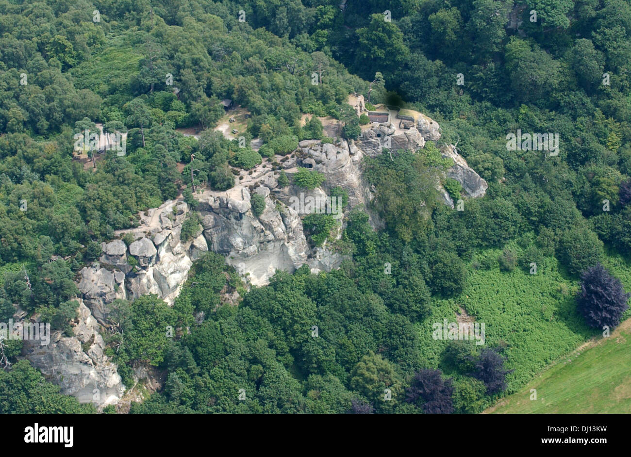 Hawkstone Park Follies at Weston-under-Redcastle Shropshire Uk Stock ...