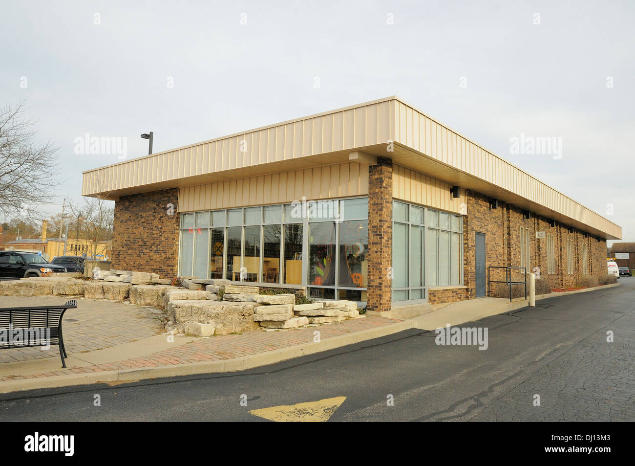 Library small town hi-res stock photography and images - Alamy