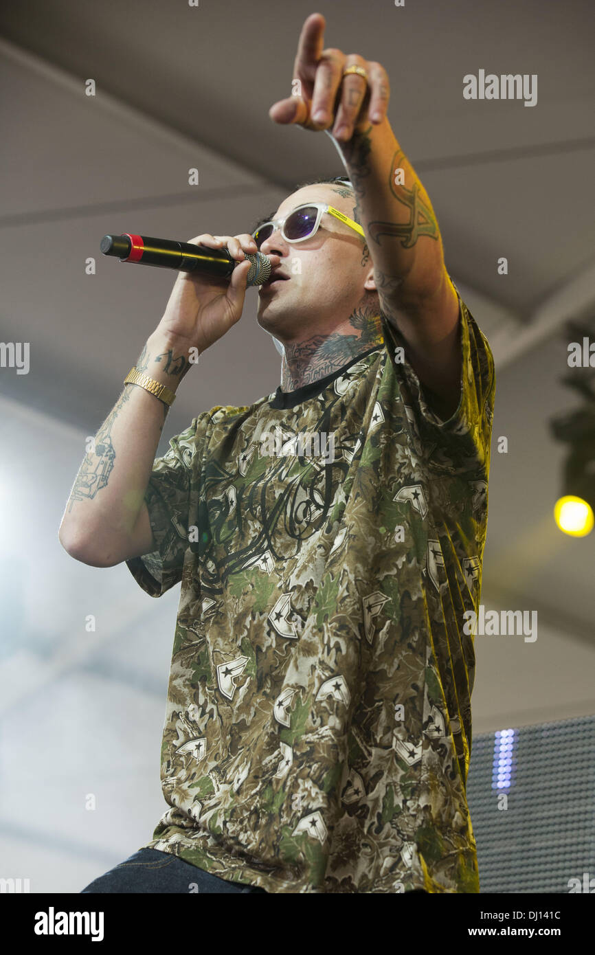 Gulf Shores, Alabama, USA. 18th May, 2012. Rapper MICHAEL ATHA (aka ...