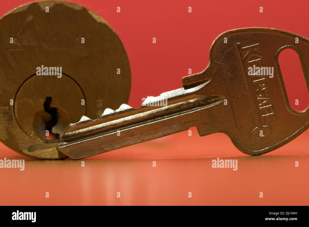 Old key of a front door hi-res stock photography and images - Alamy