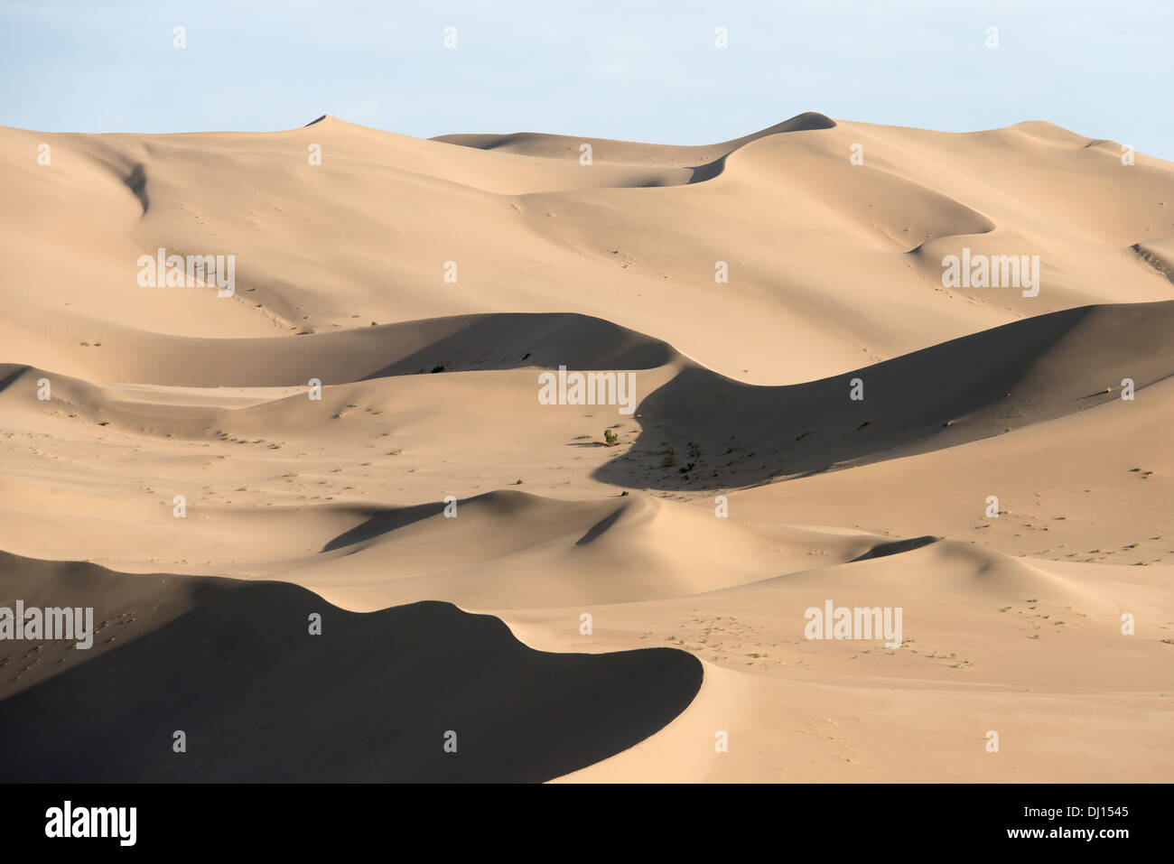 Barren Landscape In A Desert Stock Photo - Alamy