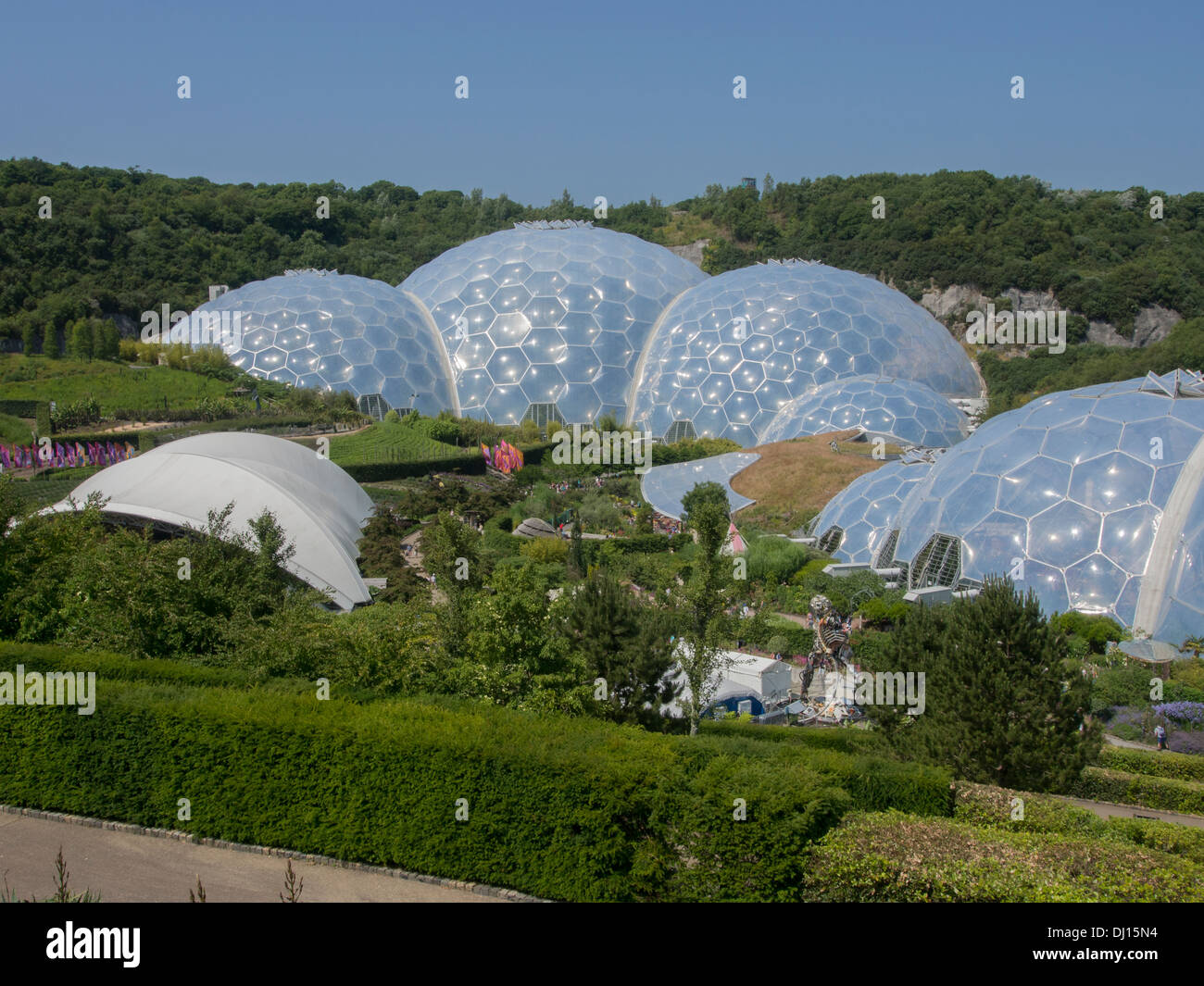 Biodomes eden project hi-res stock photography and images - Alamy