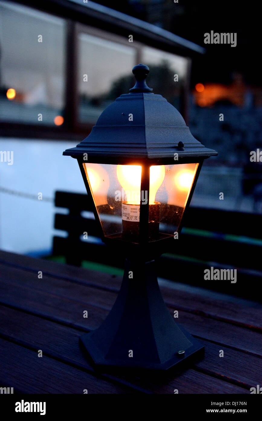 Old style lamp hi-res stock photography and images - Alamy