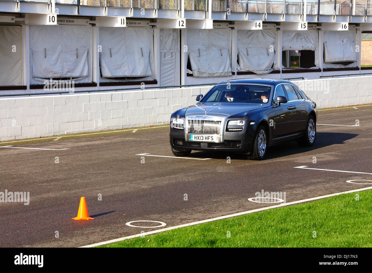 Rolls Royce motor cars on a track day at Goodwood Motor Racing Circuit ...