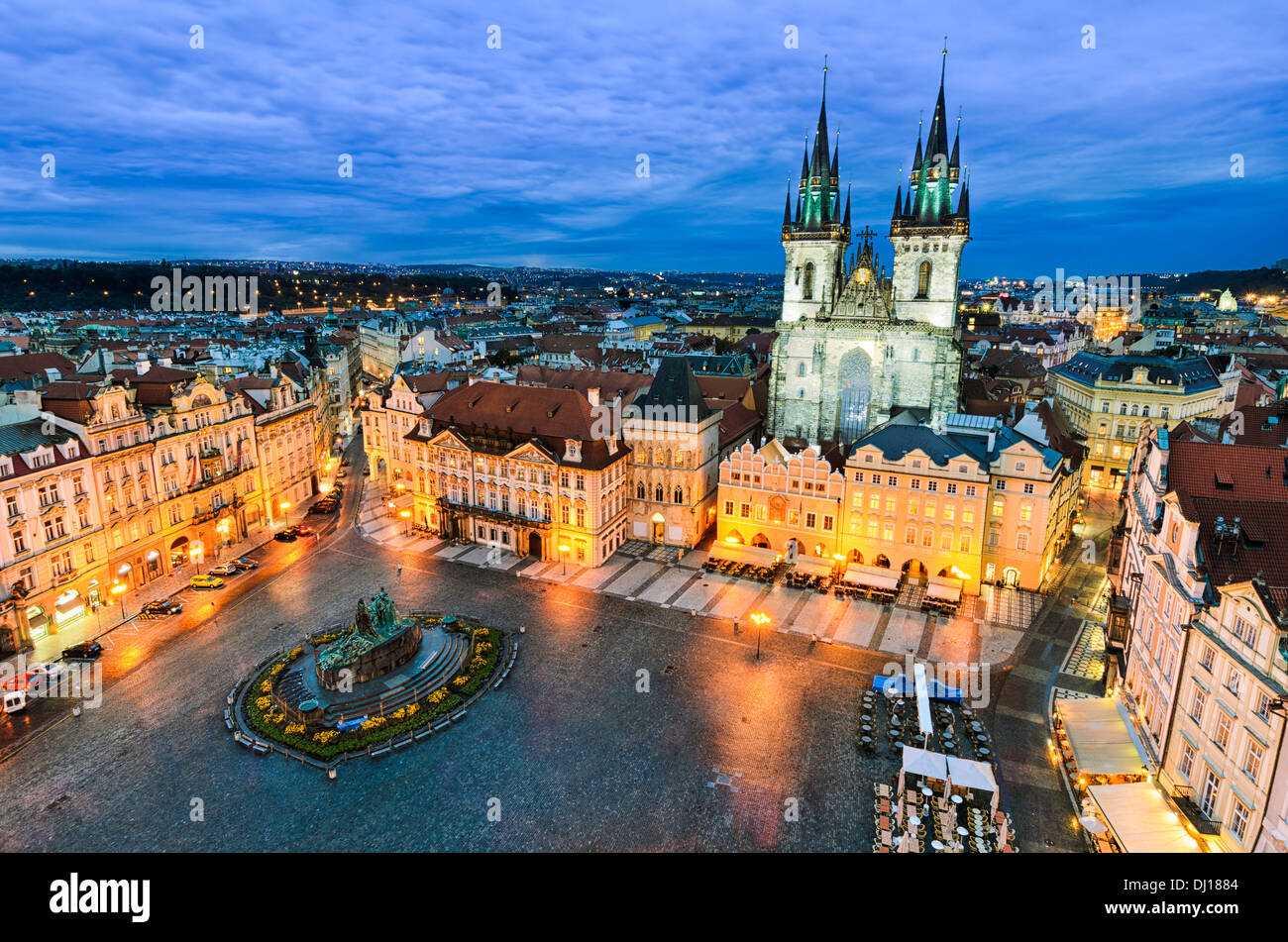 Panorama prague old town hi-res stock photography and images - Alamy