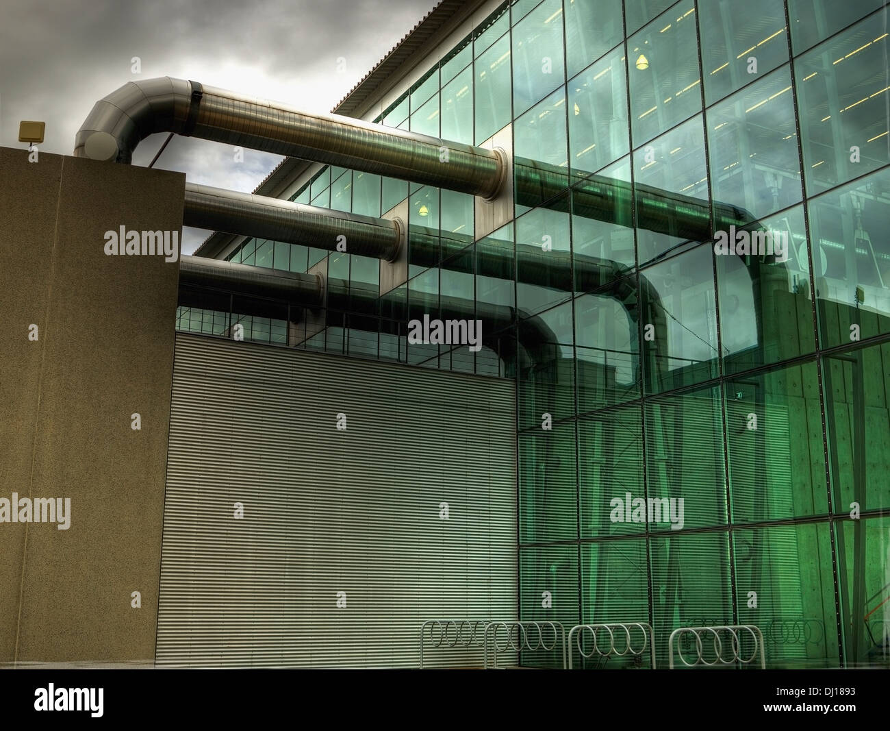 Ducts On Exterior Of Library And Archives Canada Preservation Centre ...