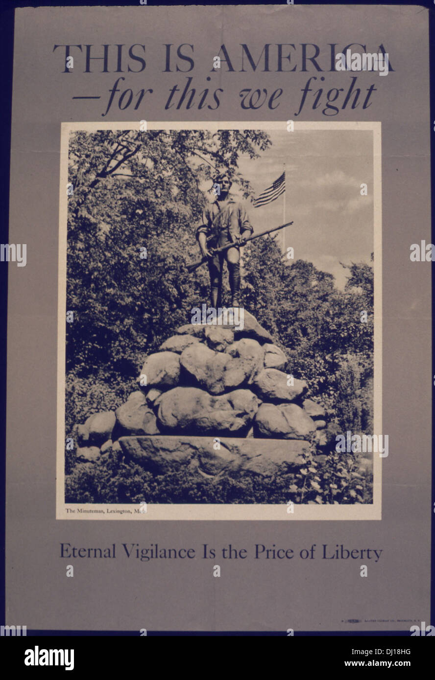 This American propaganda poster stresses the importance of remaining ...