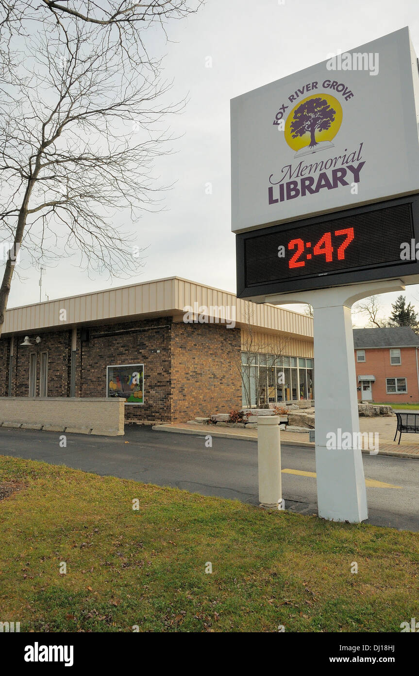 Library small town hi-res stock photography and images - Alamy