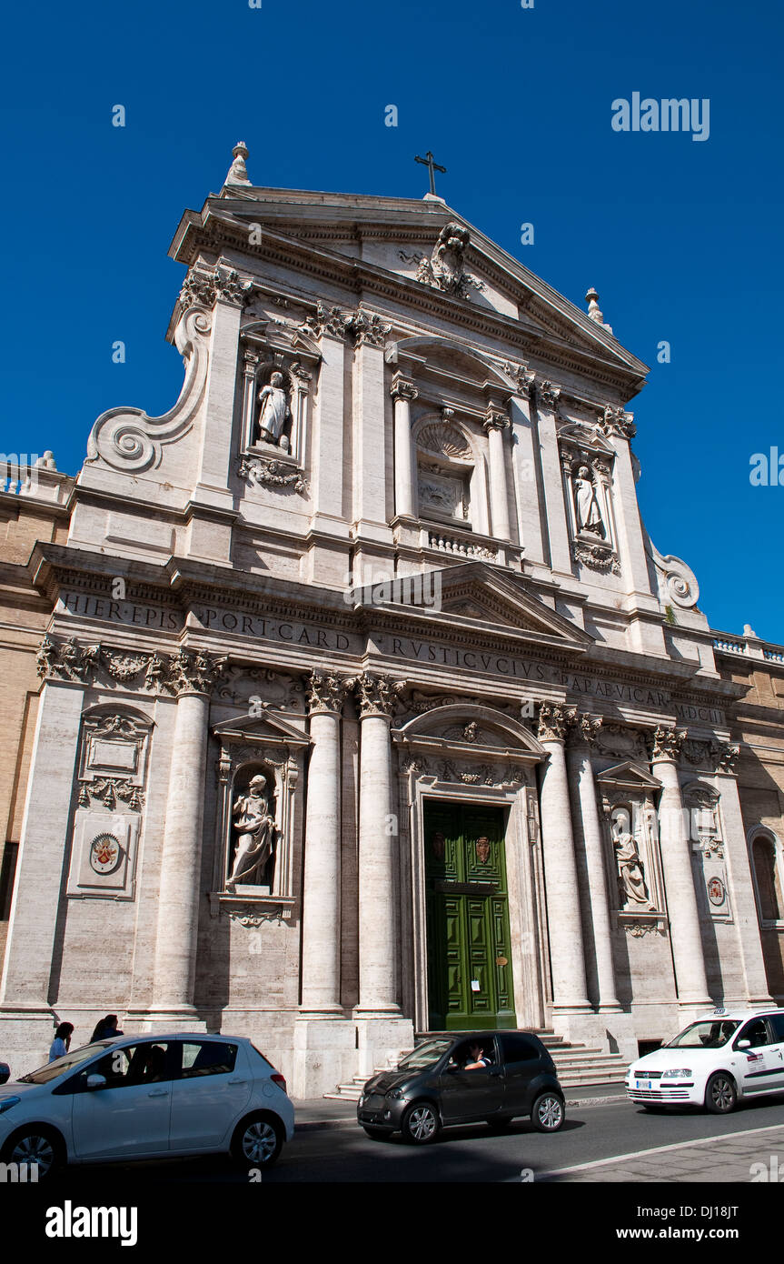 Church of Saint Susanna on Quirinal Hill, designed by Carlo Maderno ...