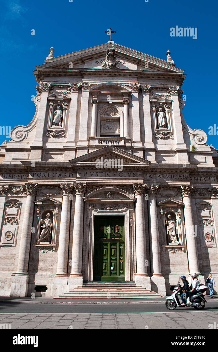 Church of Saint Susanna on Quirinal Hill, designed by Carlo Maderno ...