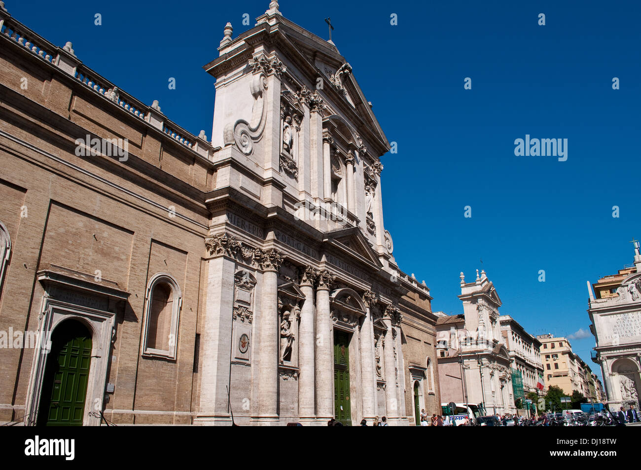 Church of Saint Susanna on Quirinal Hill, designed by Carlo Maderno ...