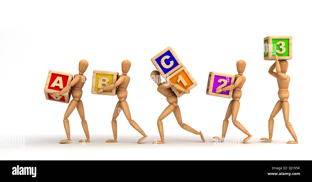 Education Team (with clipping path Stock Photo - Alamy