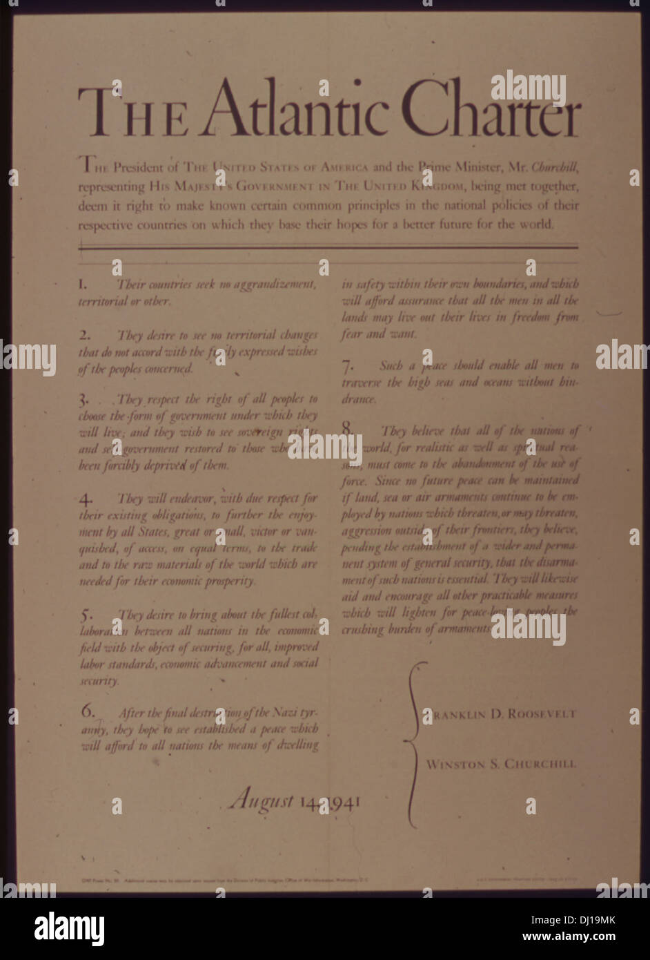 Atlantic charter hi-res stock photography and images - Alamy