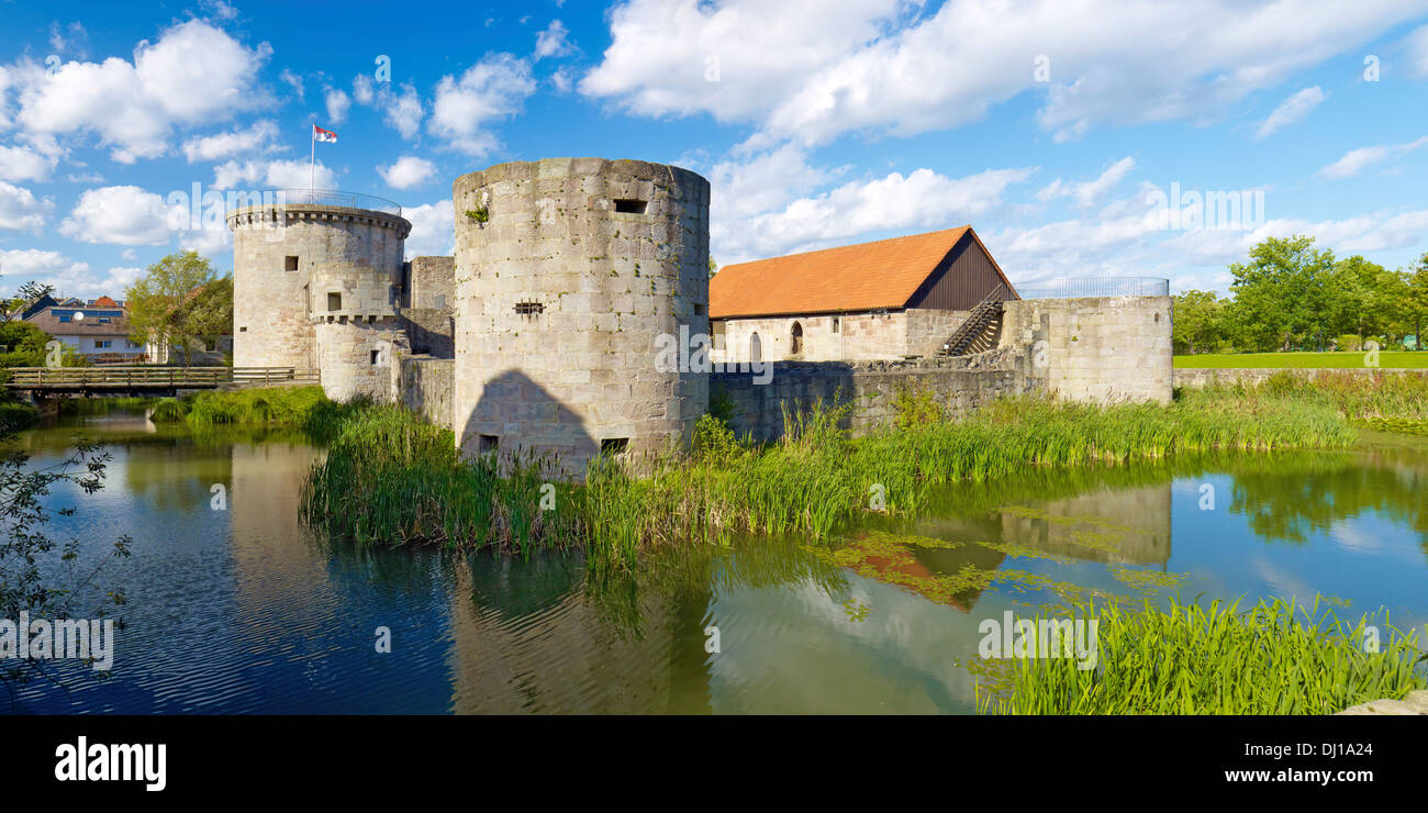 Water Castle Friedewald, Hesse, Germany Stock Photo - Alamy