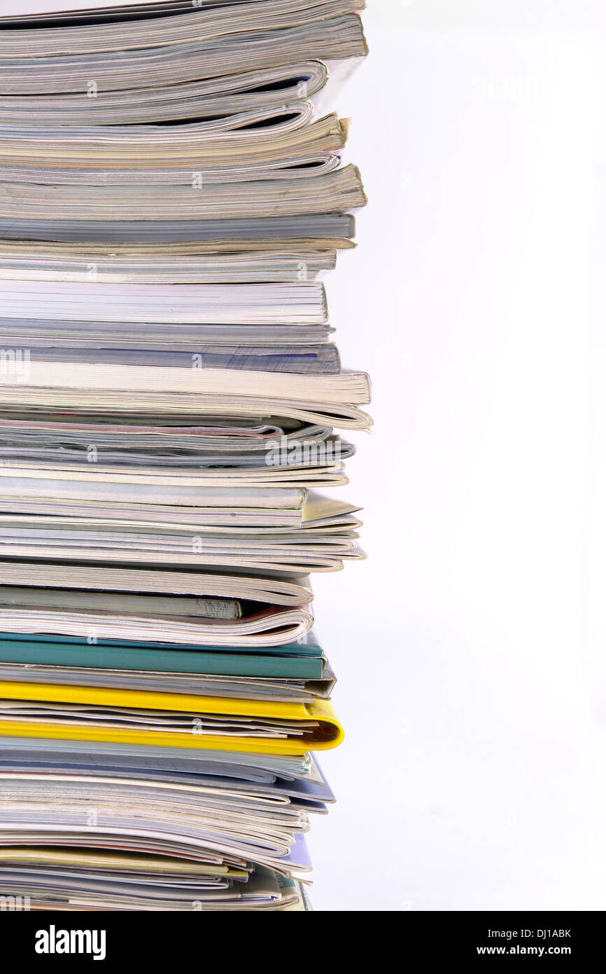 Self magazine stack hi-res stock photography and images - Alamy