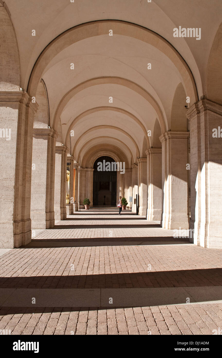Arcade in Palazzo Barberini, Rome, Italy Stock Photo - Alamy