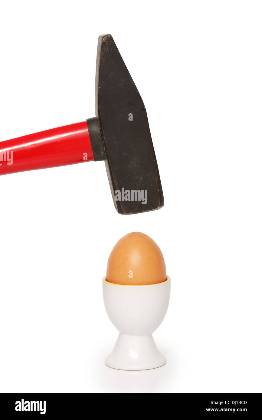 Hammer and egg hi-res stock photography and images - Alamy