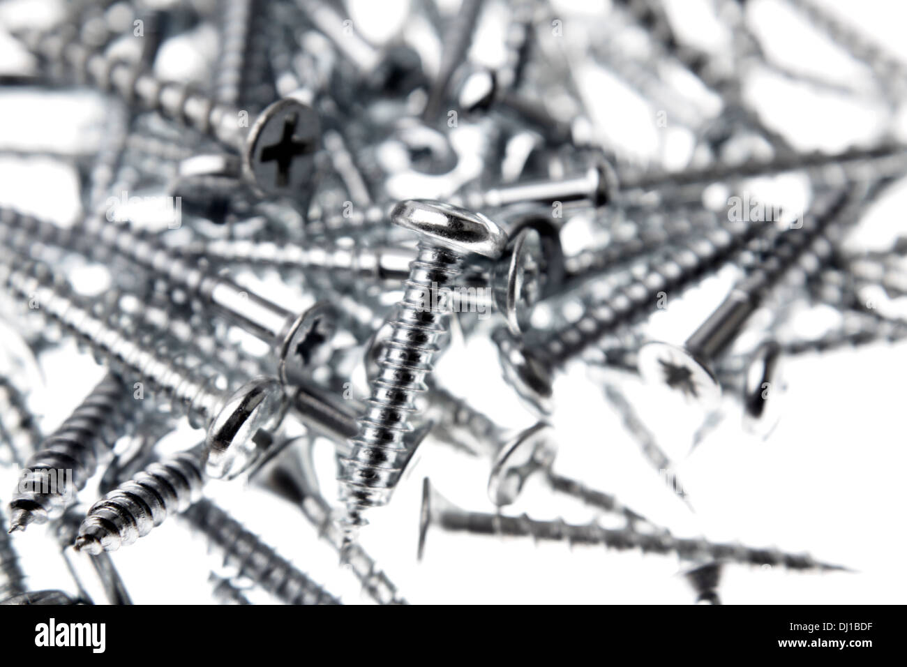 Chrome screws hi-res stock photography and images - Alamy