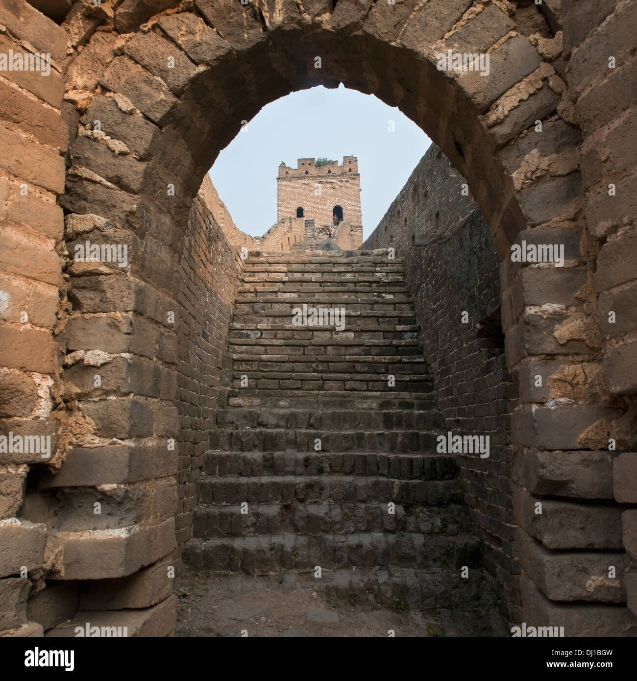 Great wall of china damage hi-res stock photography and images - Alamy