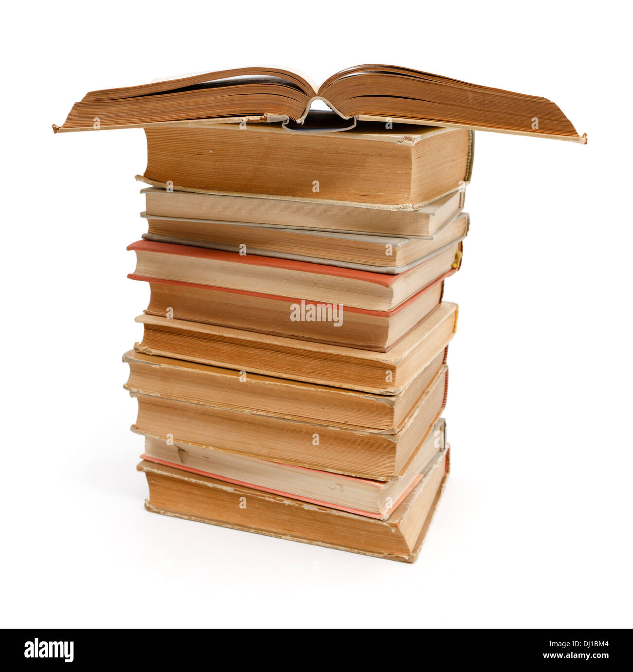 Old books open hi-res stock photography and images - Alamy