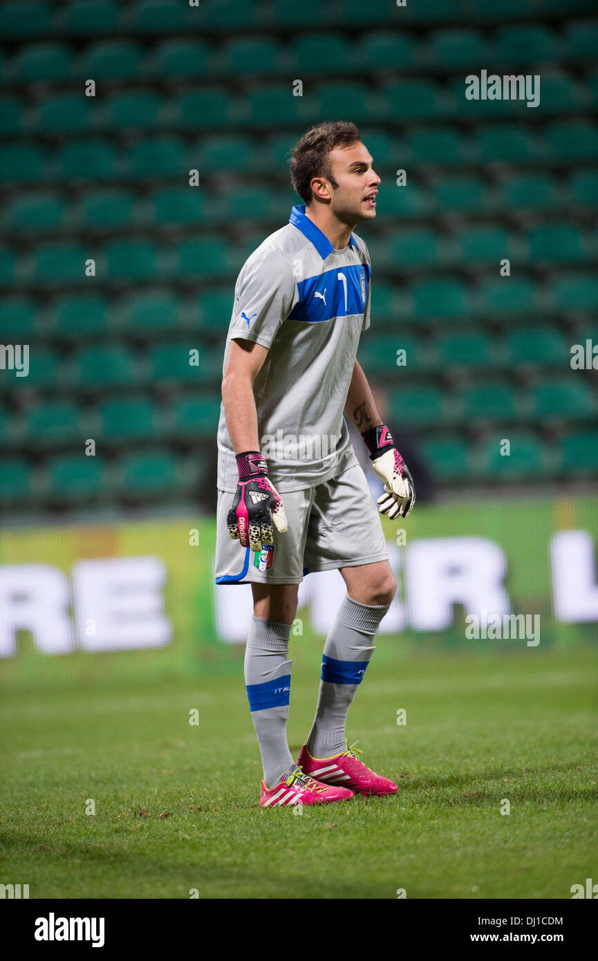 Reggio Emilia, Italy. 14th Nov, 2013. Francesco Bardi (ITA) Football ...