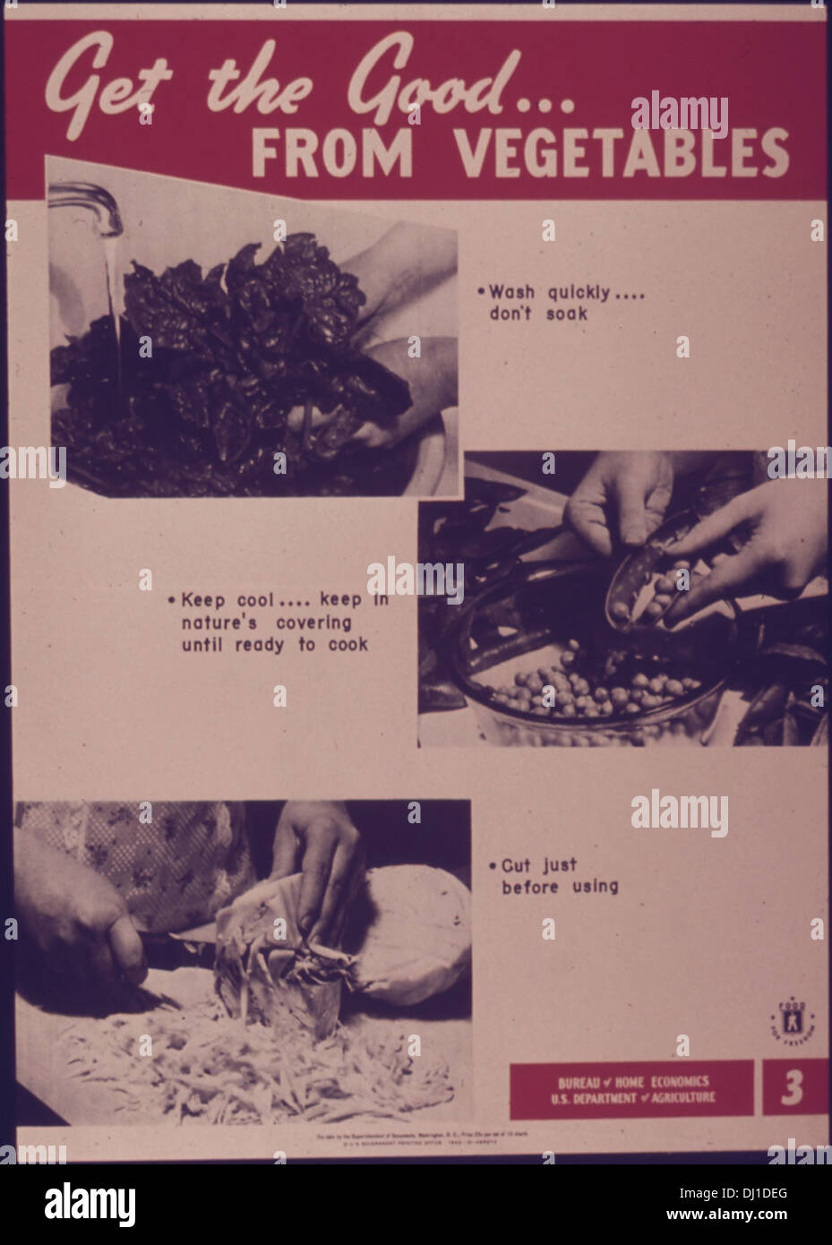 This World War II-era poster promotes the idea of growing vegetables in ...