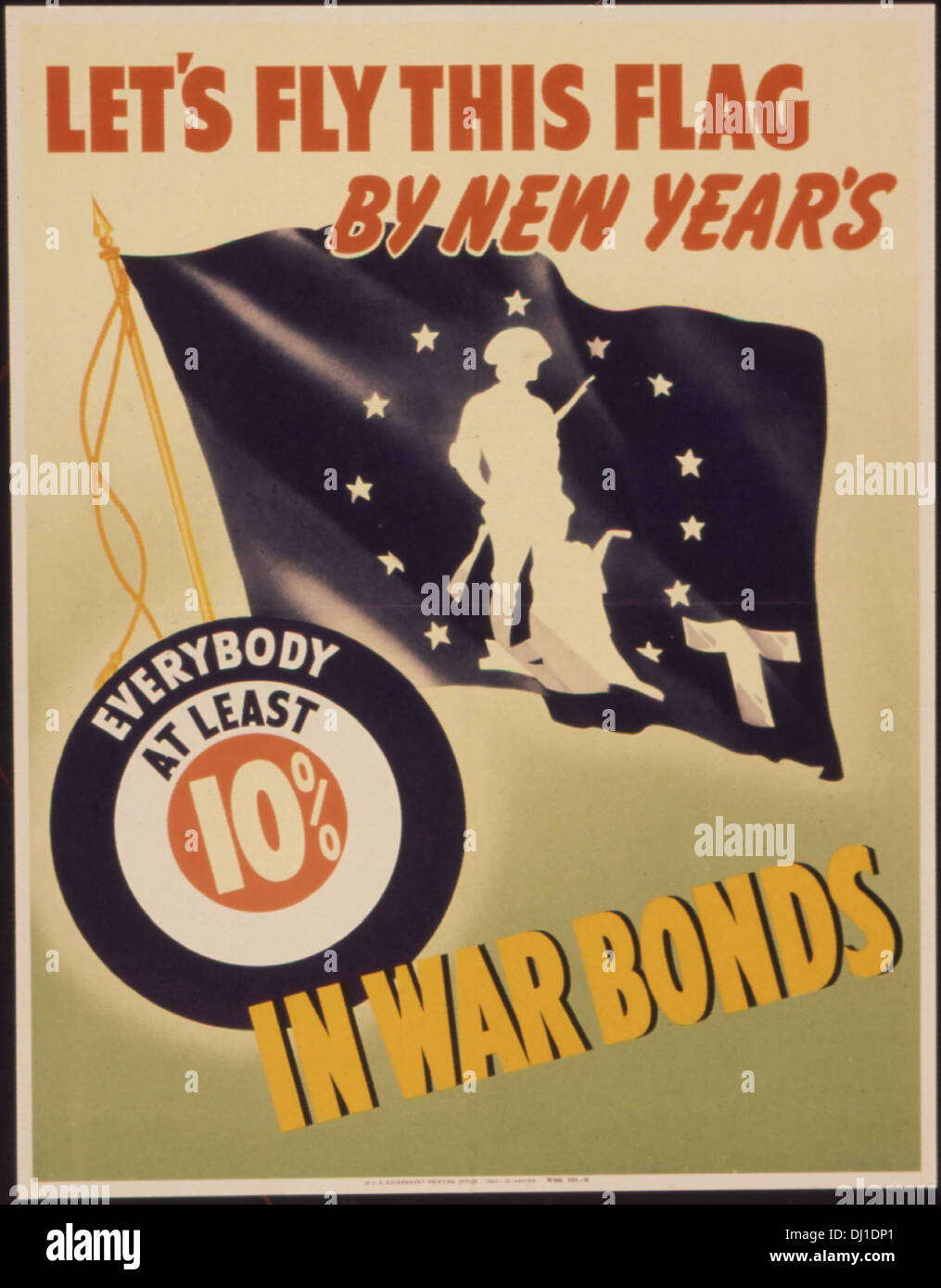 This World War II propaganda poster encourages citizens to contribute ...