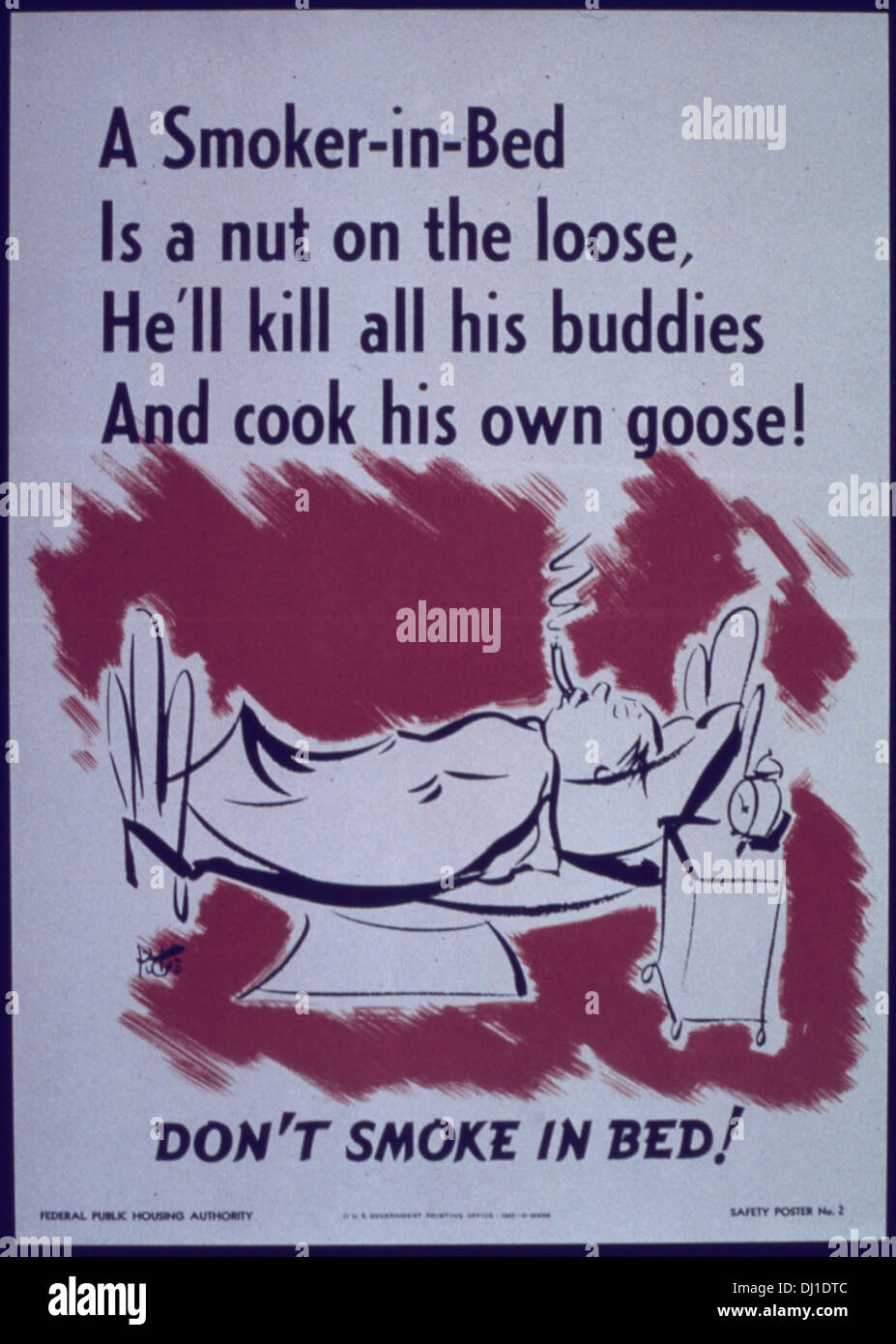 This World War II propaganda poster warns civilians about the dangers ...