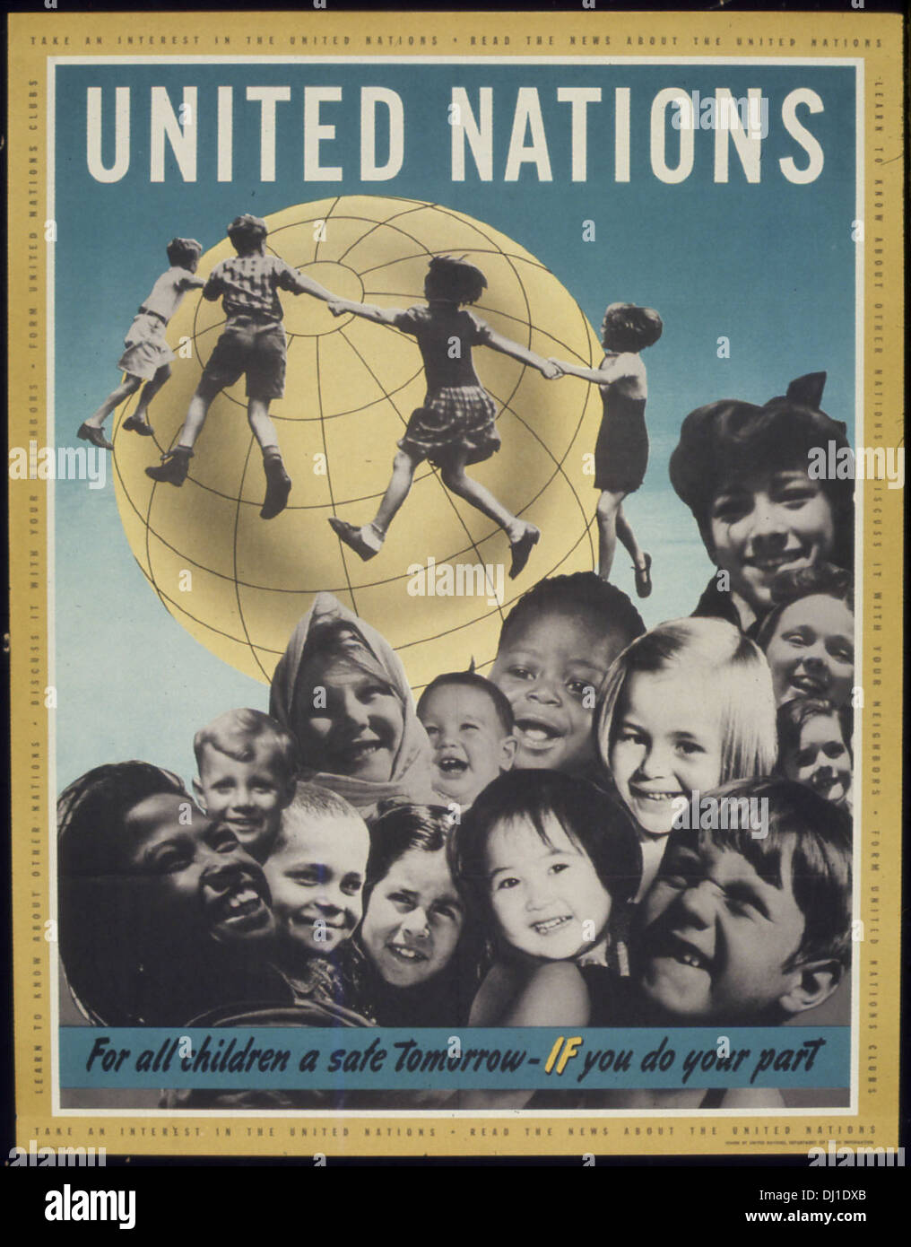 This World War II-era propaganda poster encourages citizens to support ...