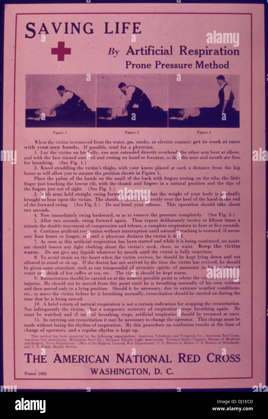 Life saving poster hi-res stock photography and images - Alamy