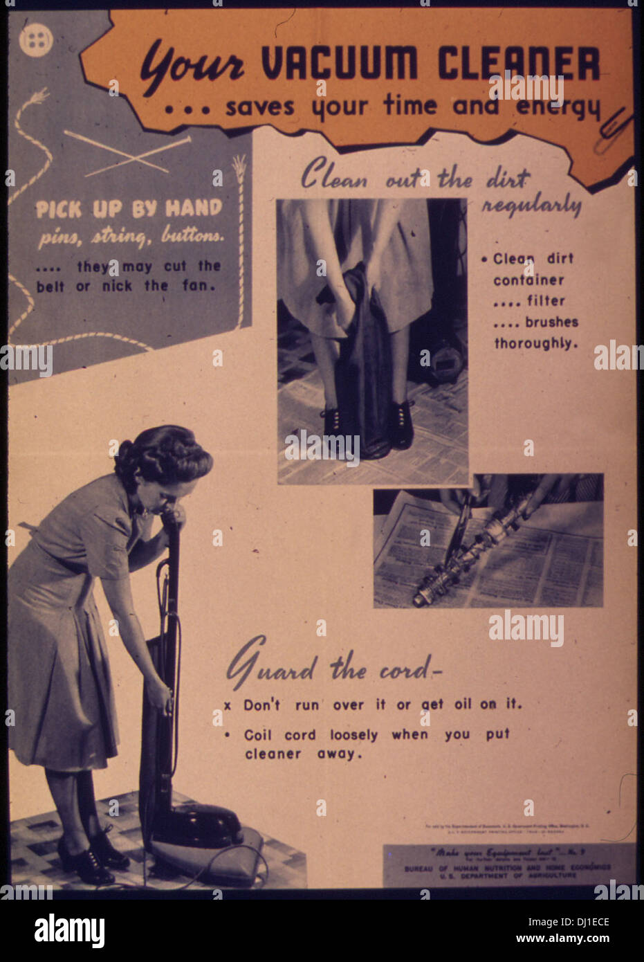 This World War II propaganda poster promotes the use of efficient ...