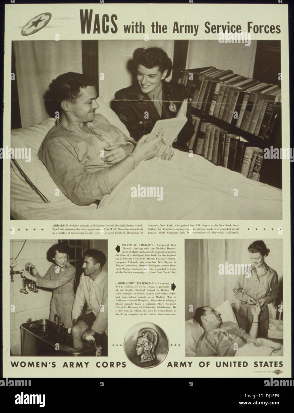 Army wac poster hi-res stock photography and images - Alamy