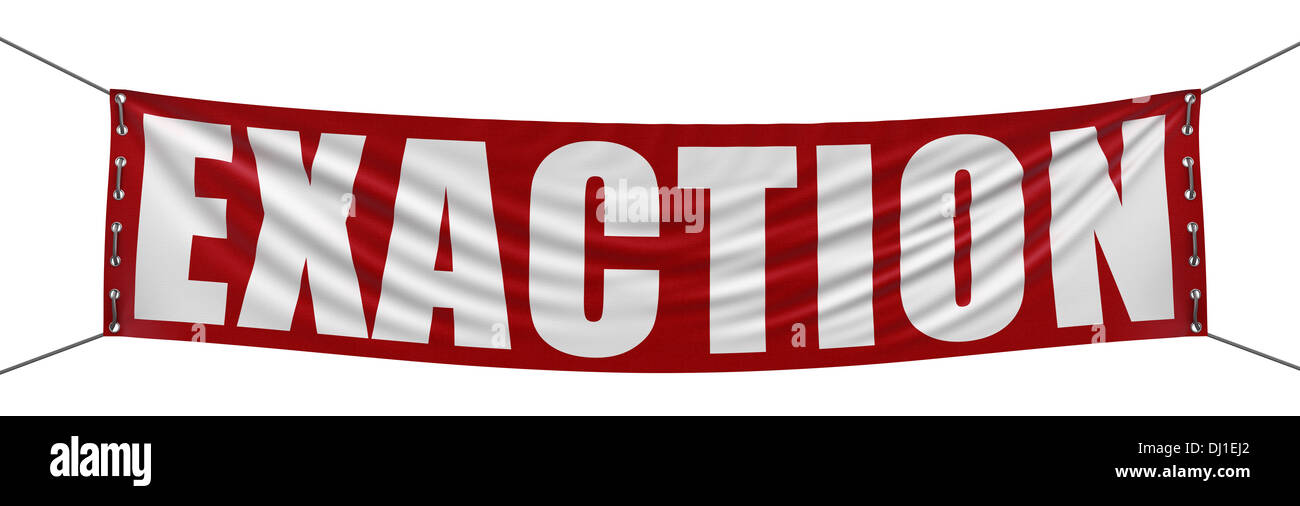 Exaction hi-res stock photography and images - Alamy