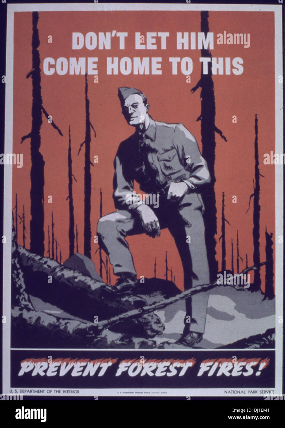 This World War II-era propaganda poster encourages the prevention of ...