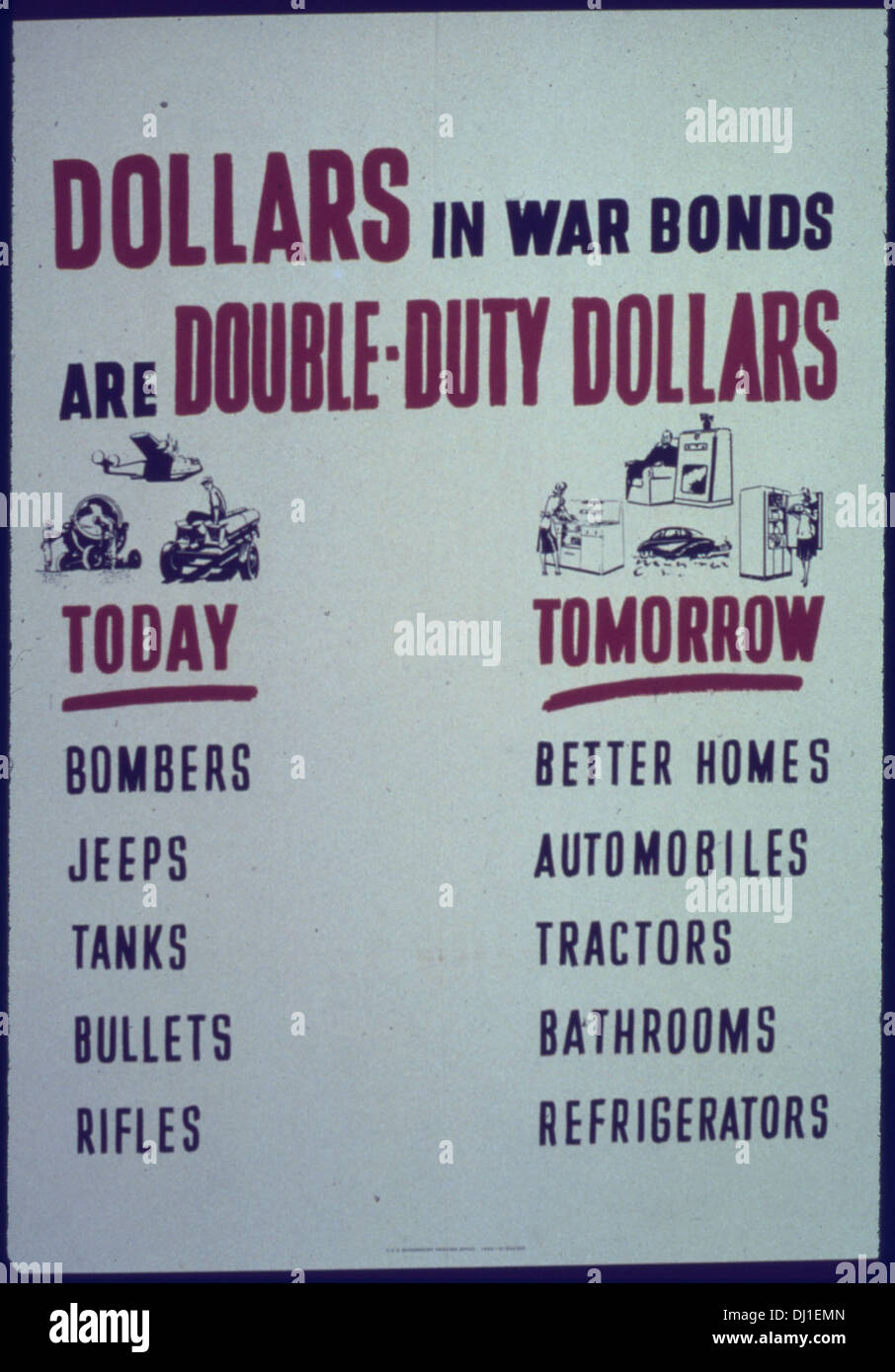 American War Bonds Advertising High Resolution Stock Photography and ...