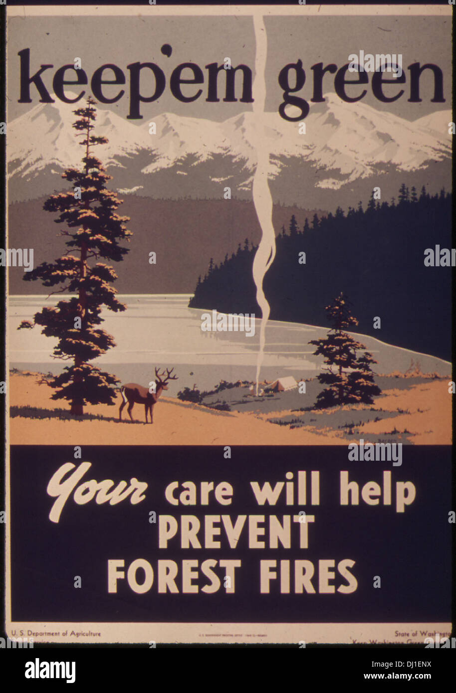This World War II-era propaganda poster encourages citizens to prevent ...