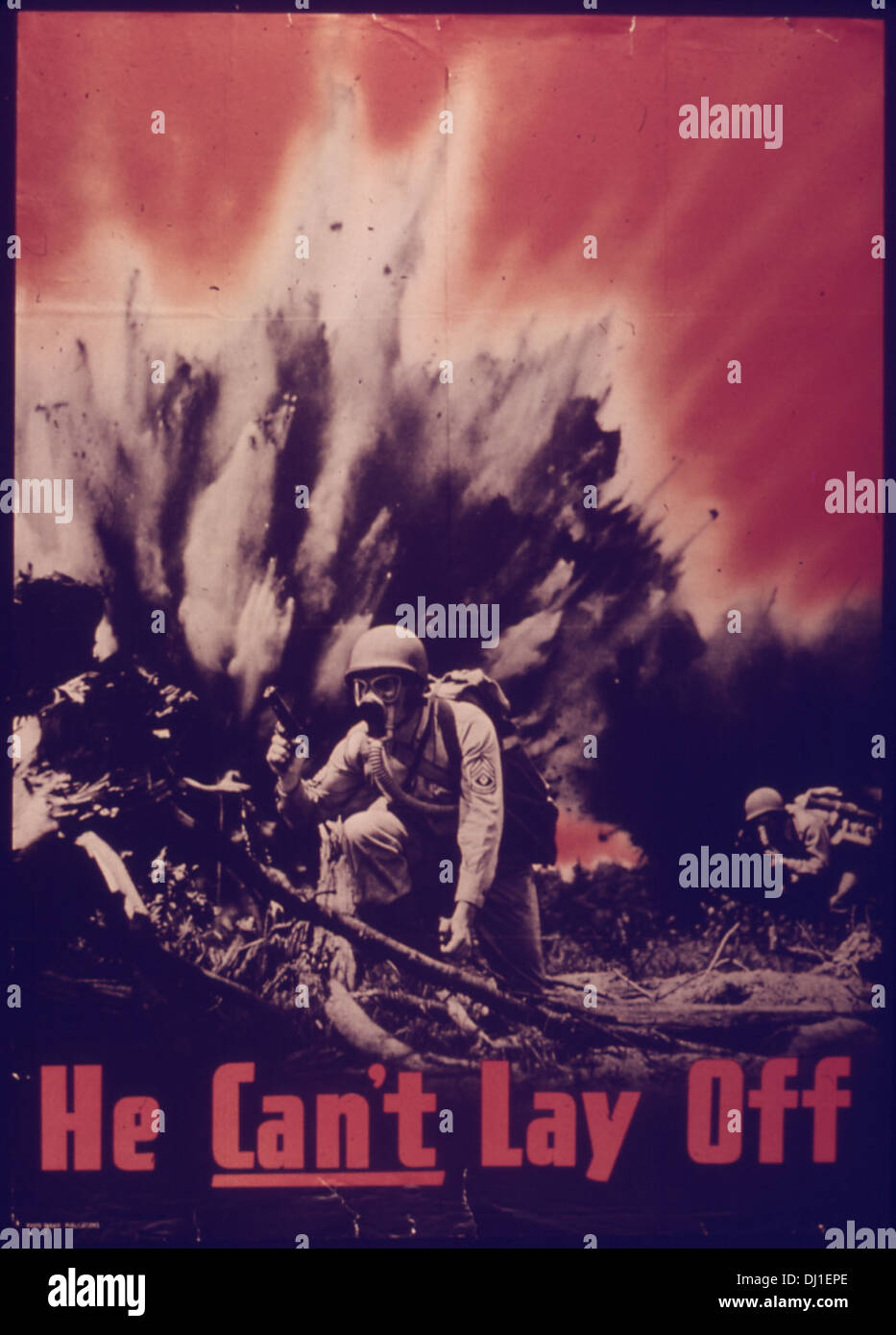 This World War II propaganda poster encourages American citizens to ...