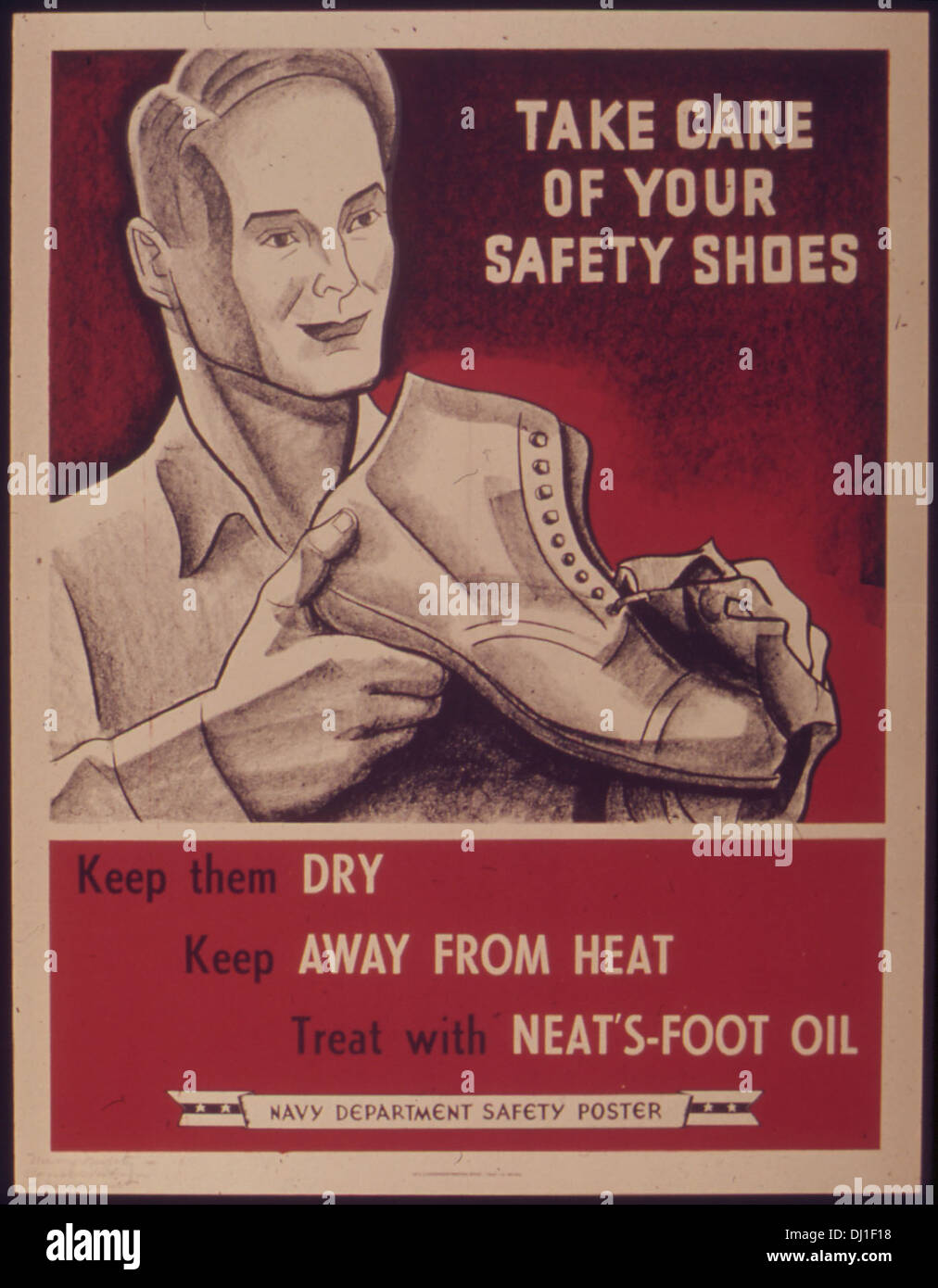 Advertising poster for shoes hi-res stock photography and images - Alamy