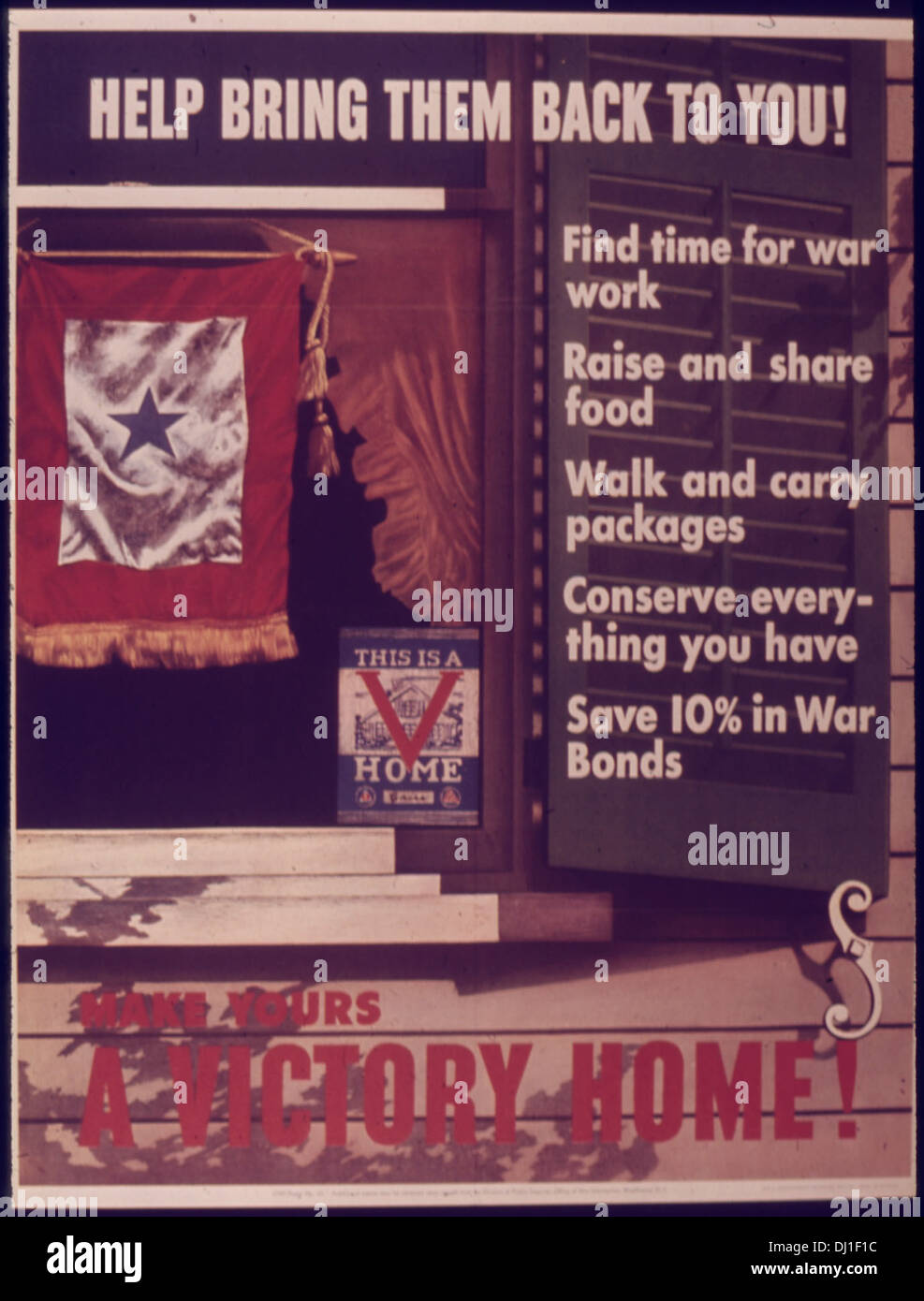 Wwii propaganda poster soldiers hi-res stock photography and images - Alamy