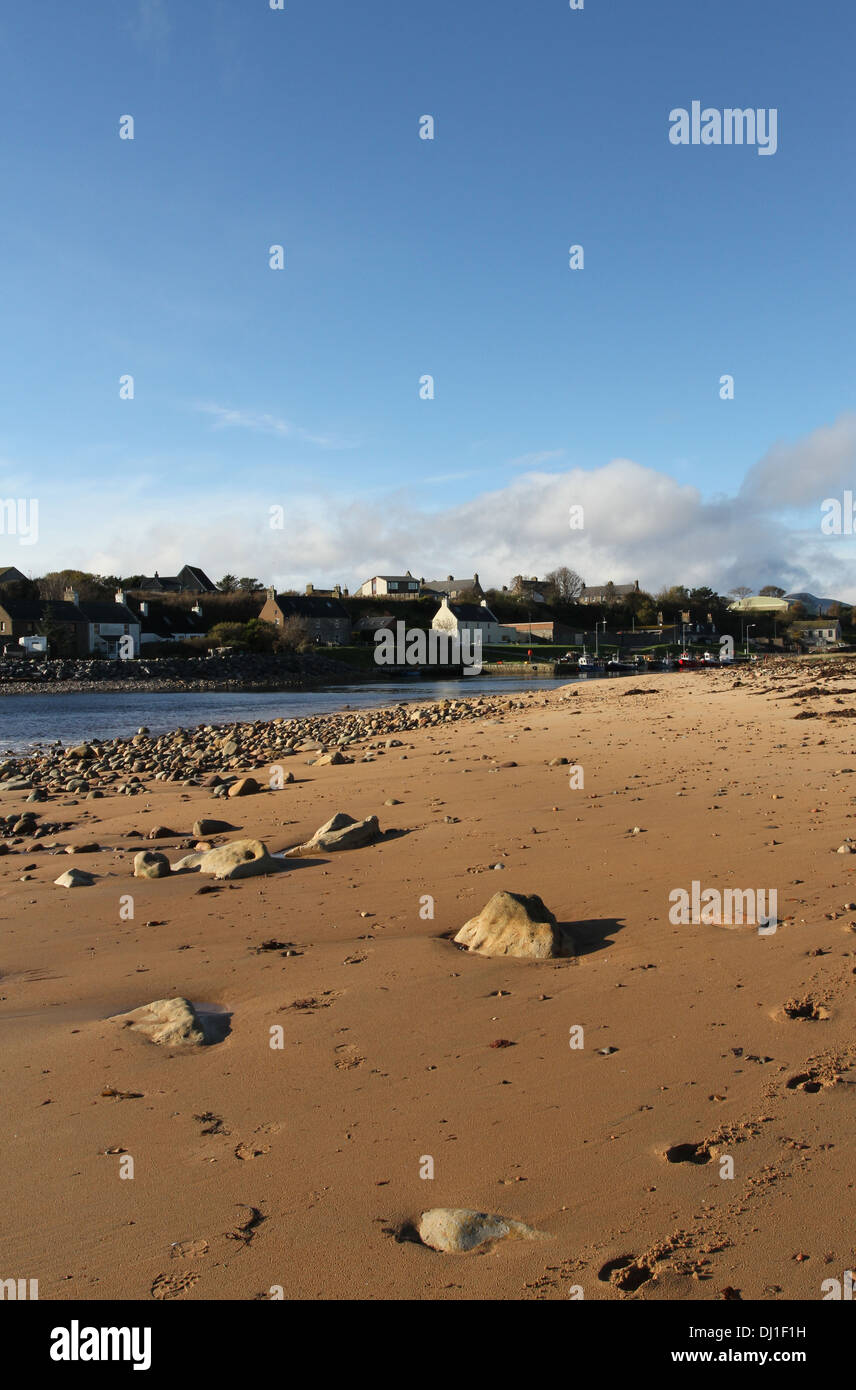 Brora harbour hi-res stock photography and images - Alamy