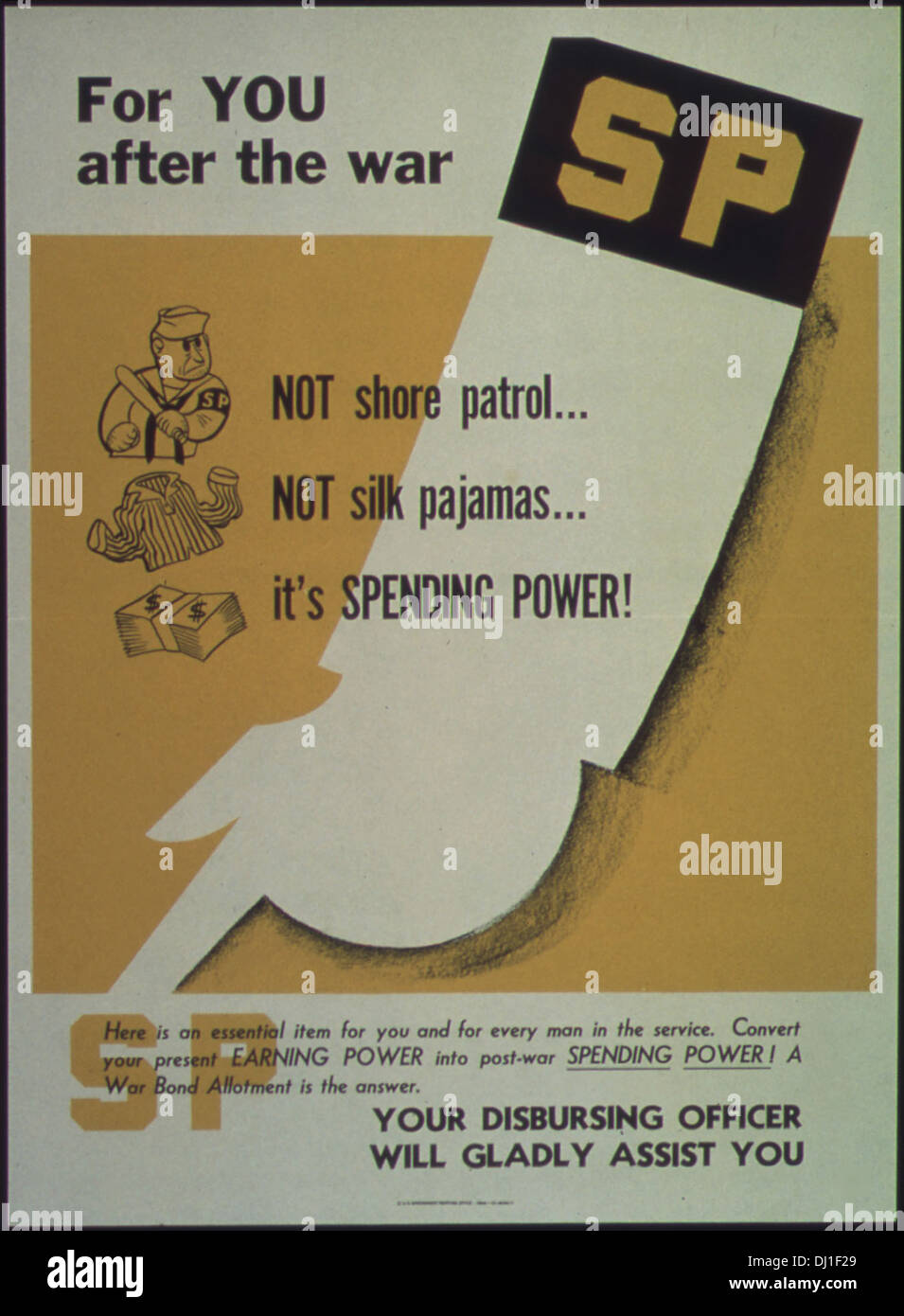 This World War II propaganda poster encourages Americans to support the ...