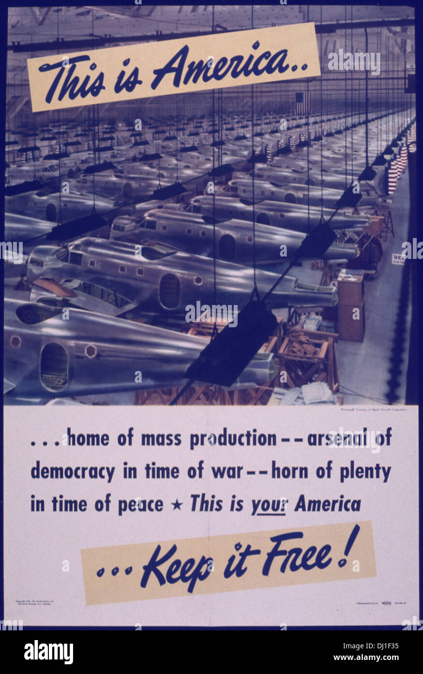 THIS IS AMERICA... HOME OF MASS PRODUCTION 737 Stock Photo - Alamy