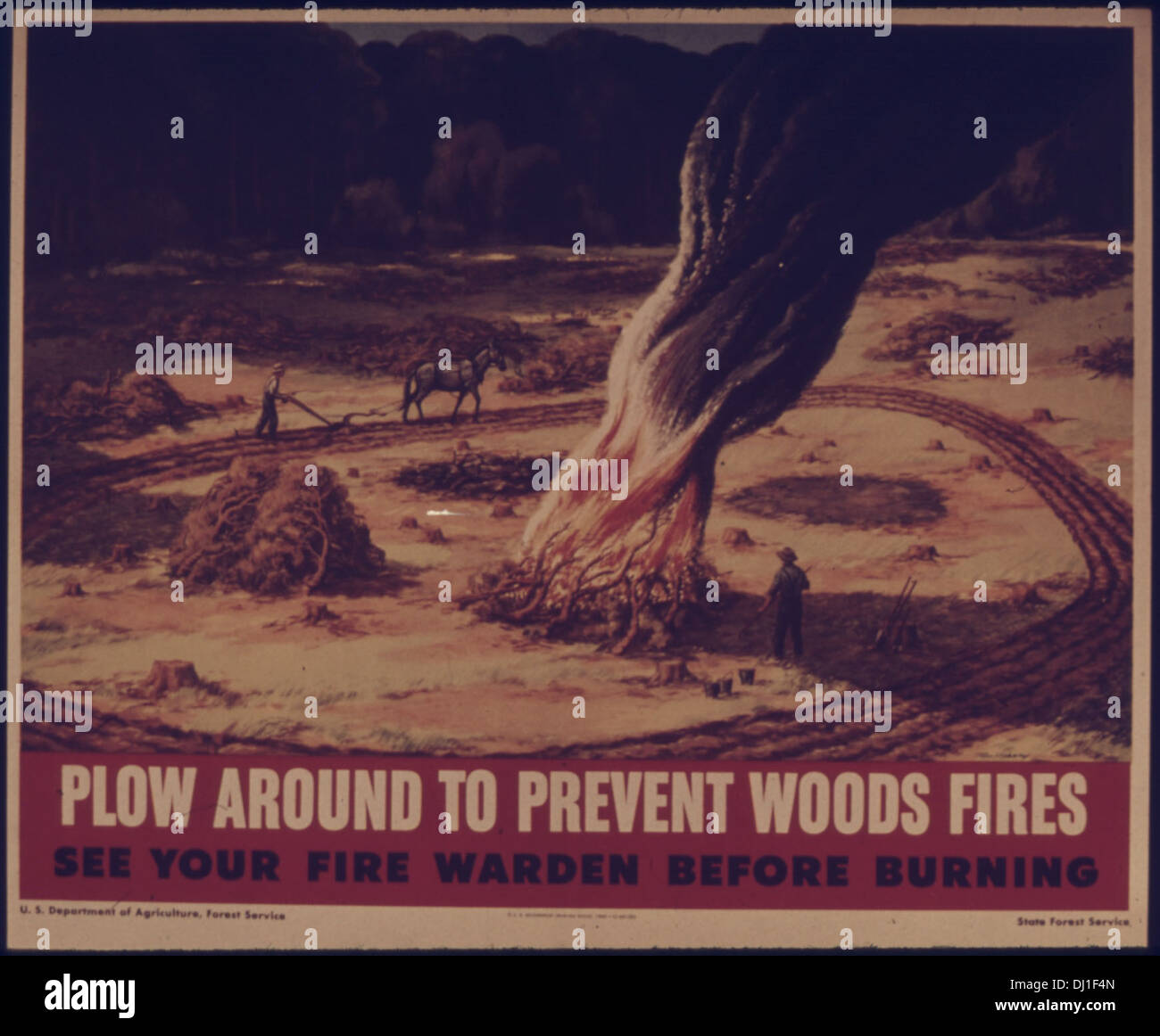 Fire safety poster hi-res stock photography and images - Alamy