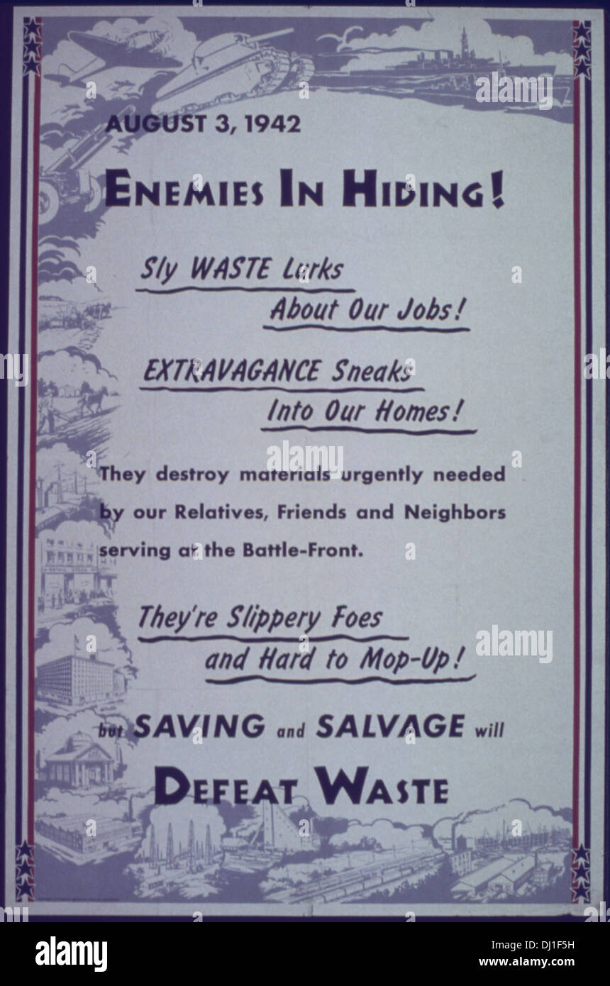 American enemies hi-res stock photography and images - Alamy