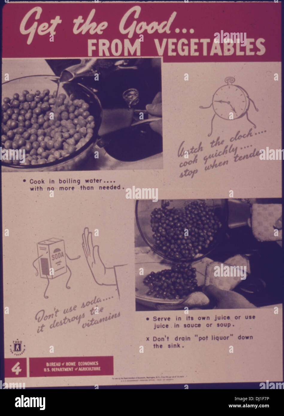 This World War II-era propaganda poster encourages civilians to consume ...