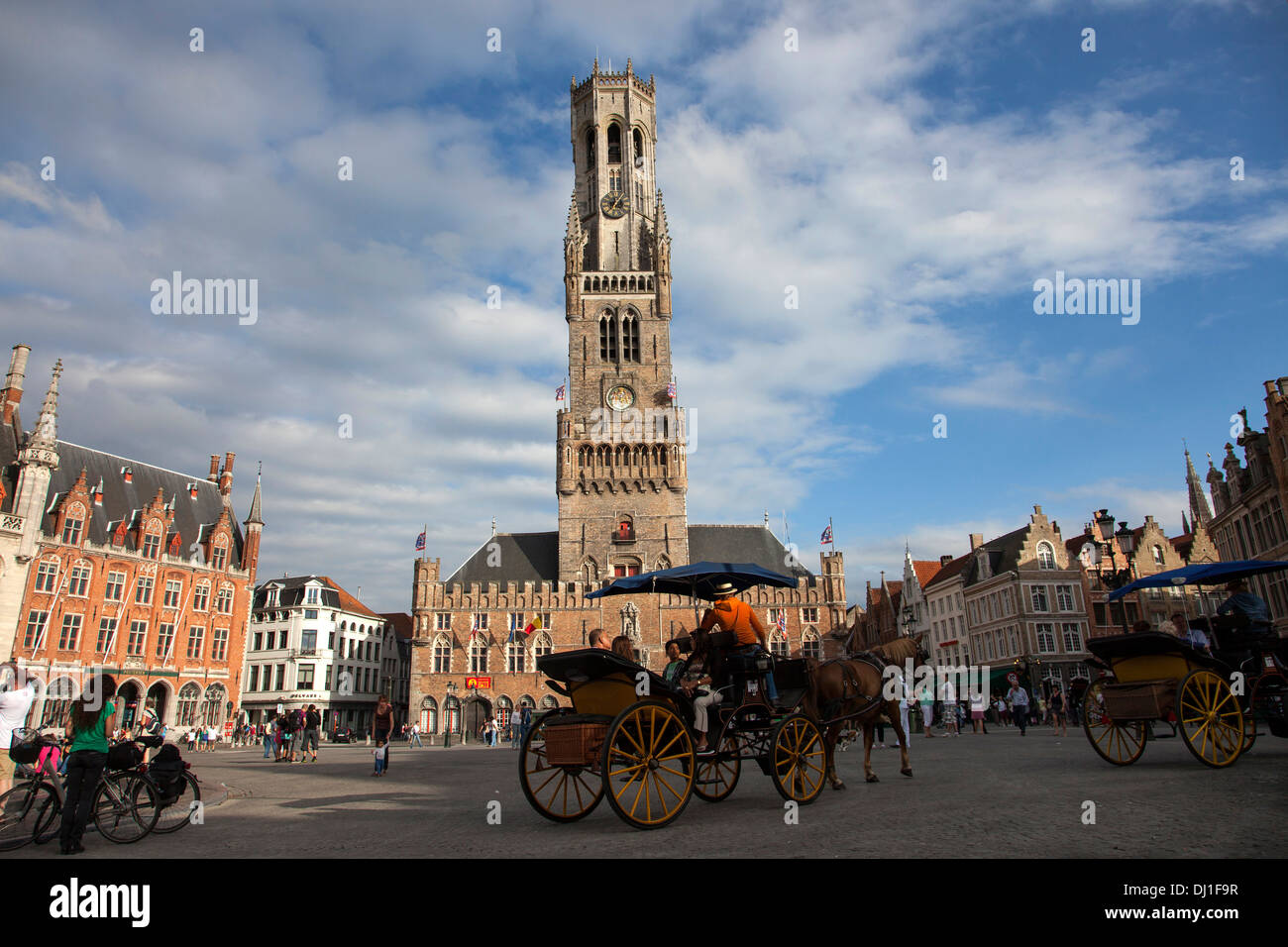 Belfry Market Square Bruges High Resolution Stock Photography and ...