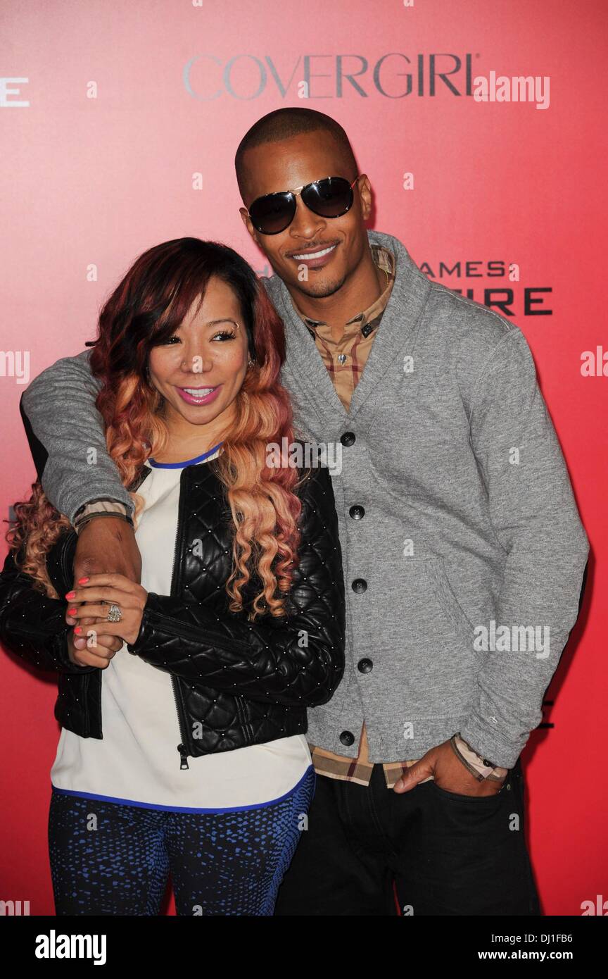 Los Angeles, California, USA. 18th Nov, 2013. Tiny, T.I. at arrivals ...