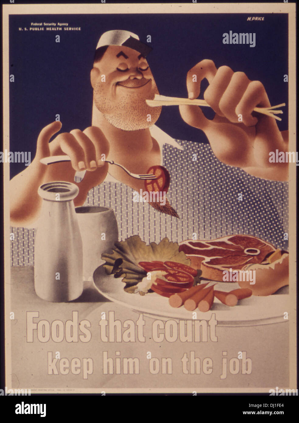 This World War II propaganda poster emphasizes the importance of ...